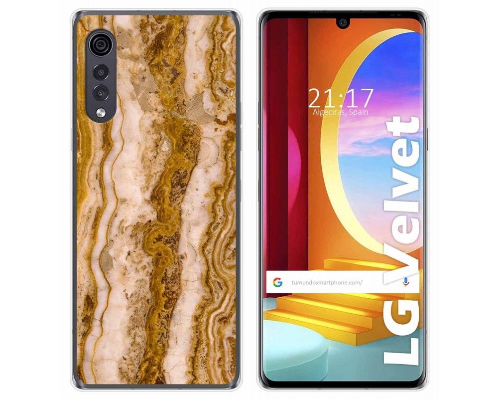 Funda Gel Tpu para LG Velvet 5G diseño Mármol 10 Dibujos | Miravia