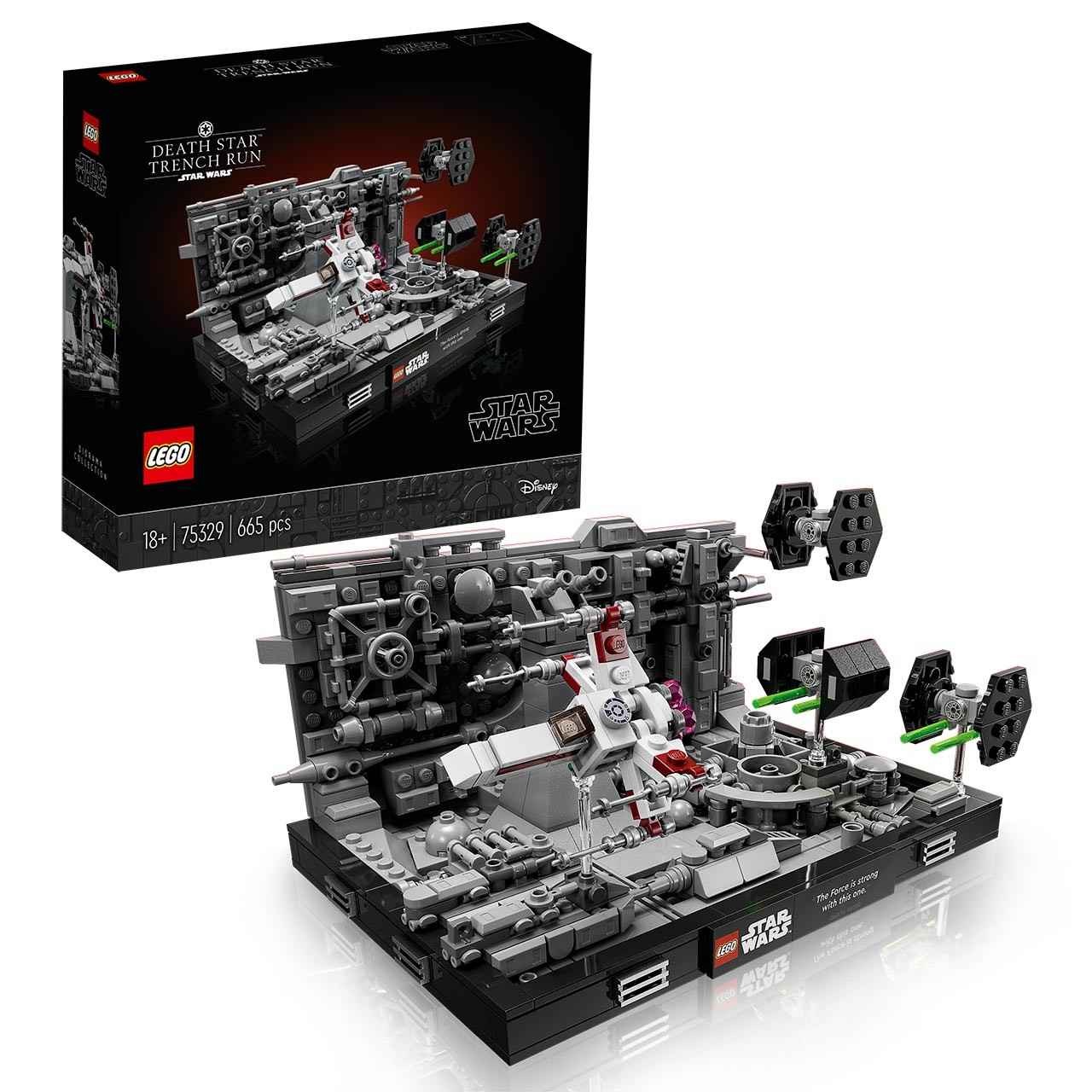 Diorama ataque a la estrella de la muerte 75329 STAR WARS LEGO | Miravia