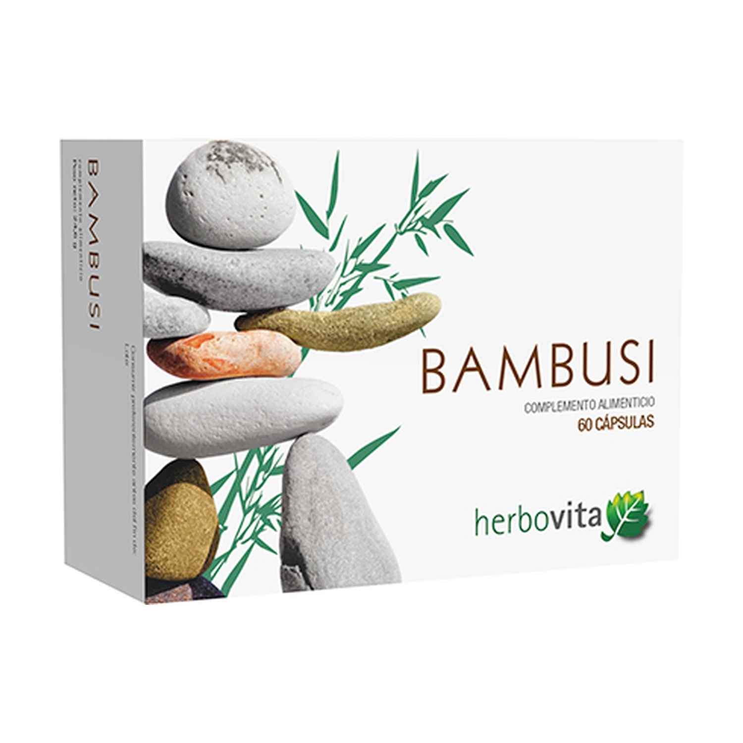 Bambusi 60 cápsulas | Herbovita | Miravia