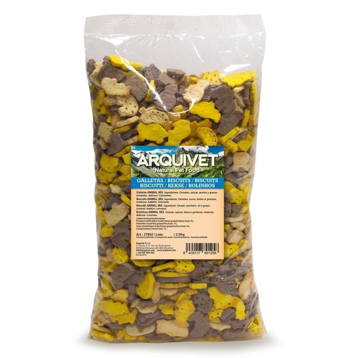 Galletas "Animal Mix" 2,5 Kg - galletas para perros | Miravia
