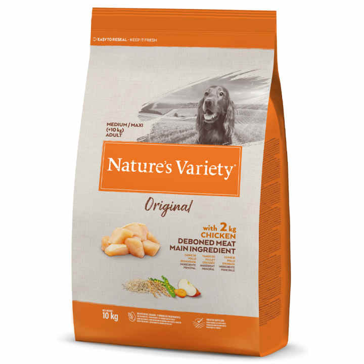 Nature's Variety Original Medium/Maxi - Pienso seco para perros adultos ...