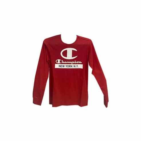 CAMISETAS M. LARGA CAMISETA CUELLO CAJA MANGA LARGA JR CHAMPION 306175 ...