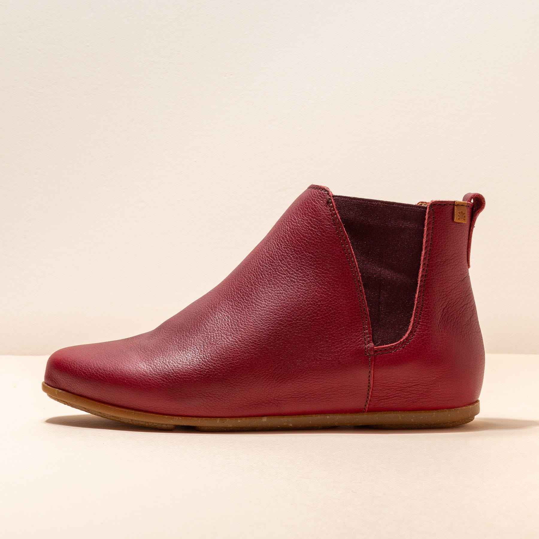 El naturalista Botines N5209 NATURAL GRAIN CEREZA/ STELLA para Mujer ...