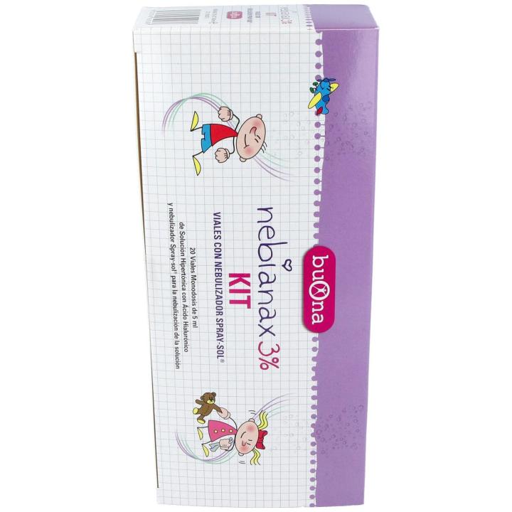 Nebianax Kit 3% 20 Viales+Spray Solucion | Miravia