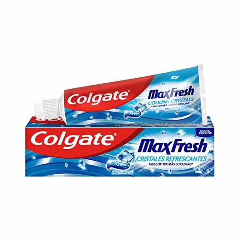 Colgate-Pasta de Dientes Aliento Fresco Colgate Max Fresh Azul (75 ml ...