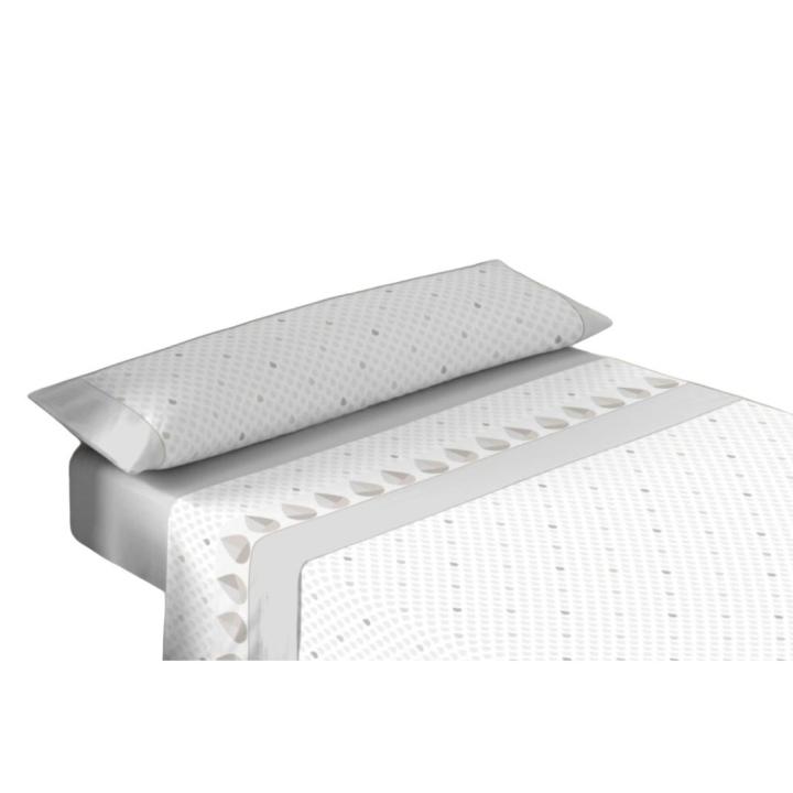 Donegal Collections - Juego de Sábanas Tres Piezas Óvalo Gris para Cama ...