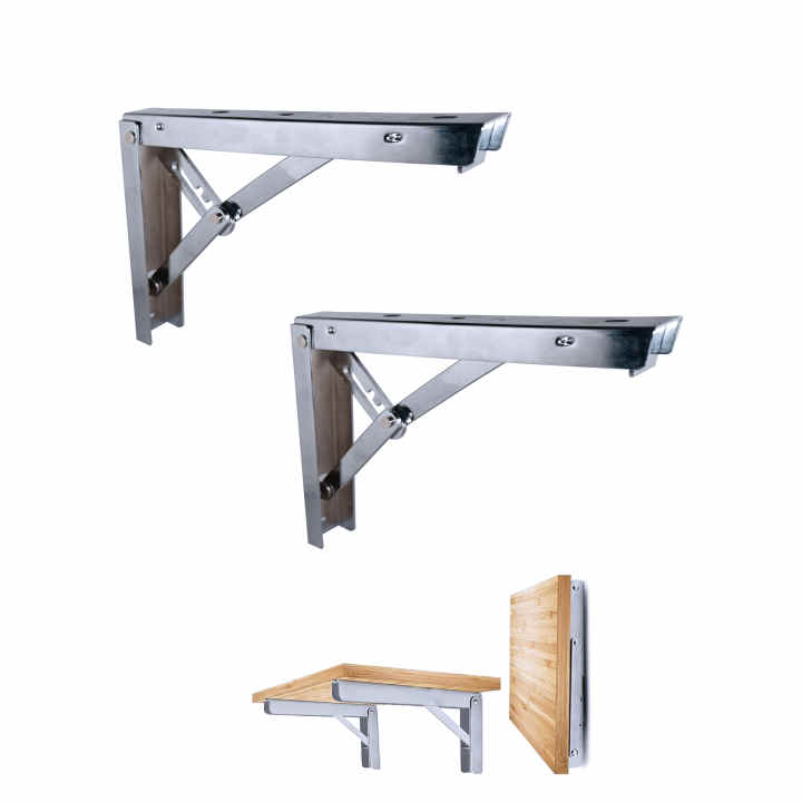 M.PASCUAL - Escuadras plegables 3 posiciones | 200x200 | Niquel | 2 ...