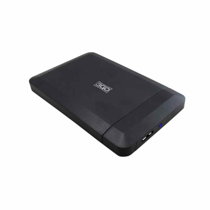 CARCASA DISCO DURO 2GO 2.5" SATA-USB 3.0 SCREWLESS 3GO NEGR | Miravia