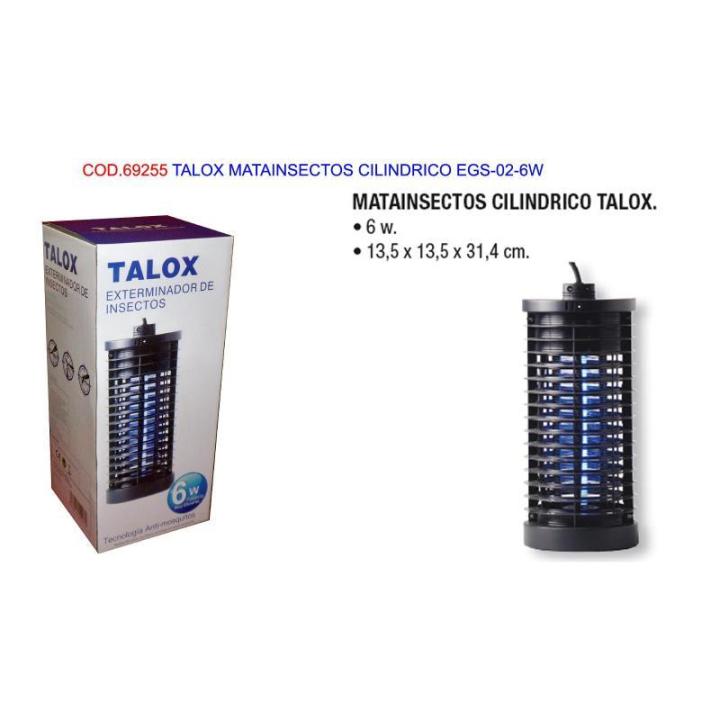 Talox matainsectos cilindrico egs-02-6w | Miravia