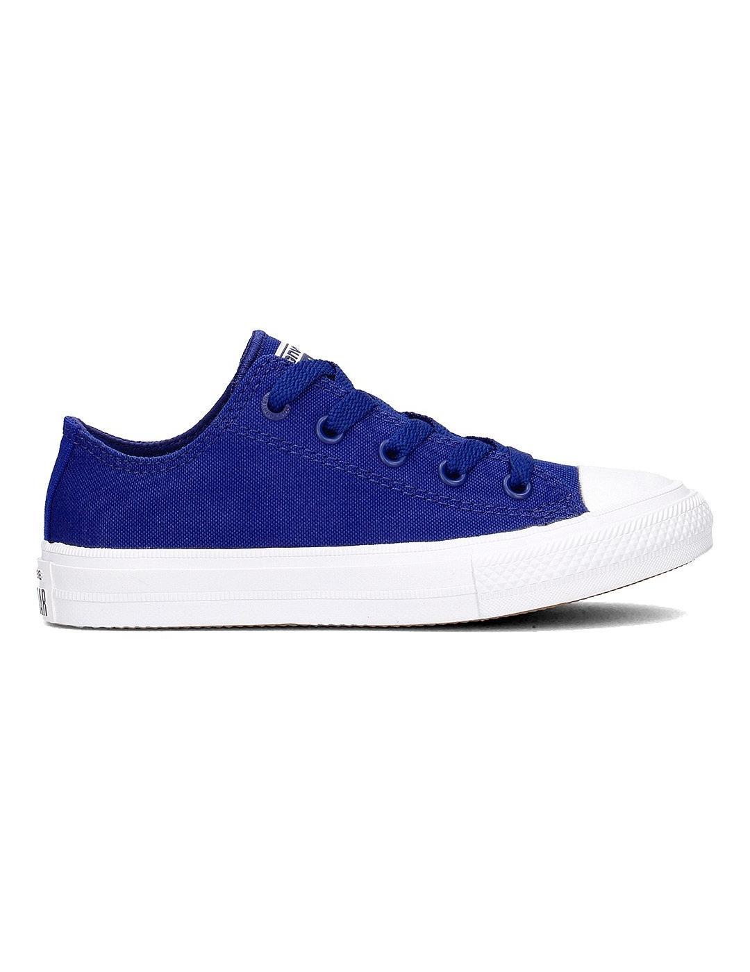 Zapatilla Ctas II Ox azul Converse | Miravia