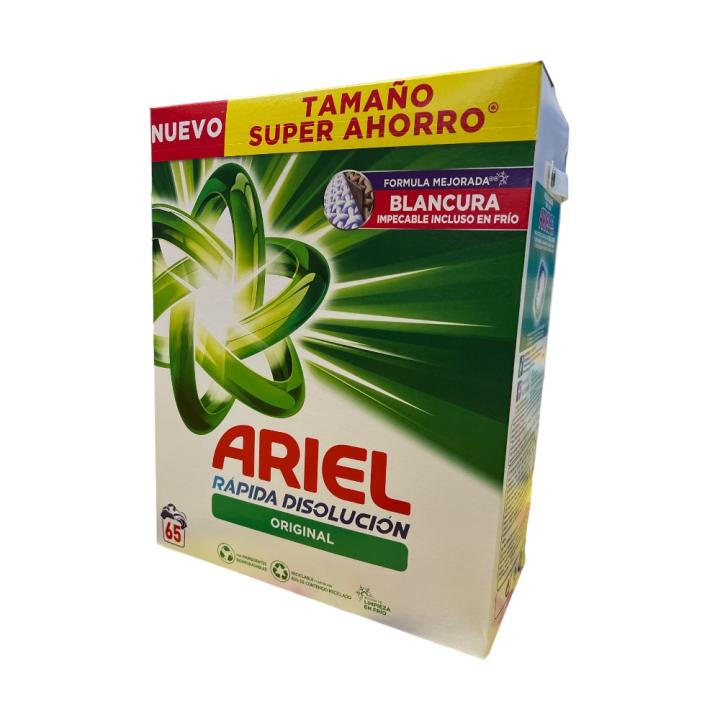 Ariel Original - Detergente en Polvo Ariel Rapida Disolucion - Ropa Más ...