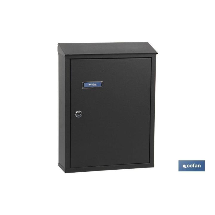 Buzón correo exterior blanco modelo post 385x290x100mm | Miravia