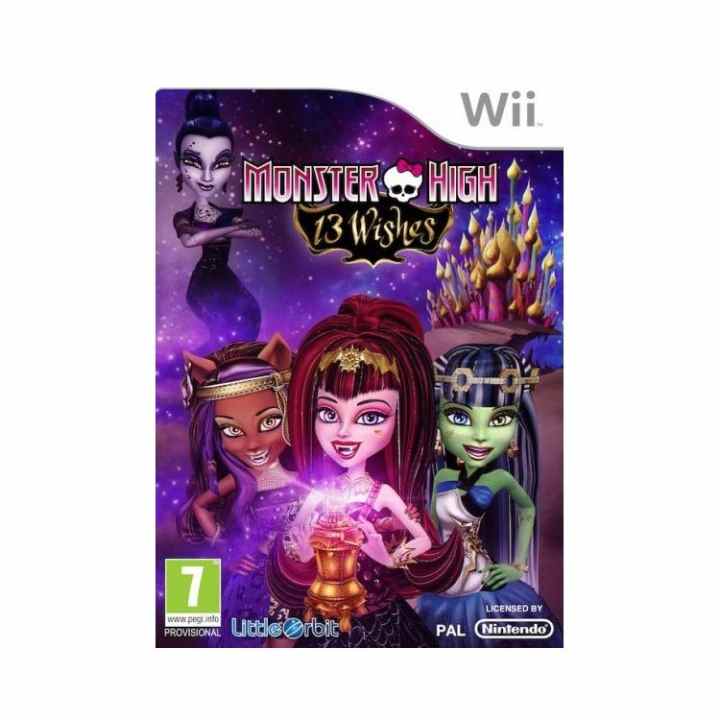 Monster High 13 Monstruo Deseos Juego para Consola Nintendo Wii [PAL ...