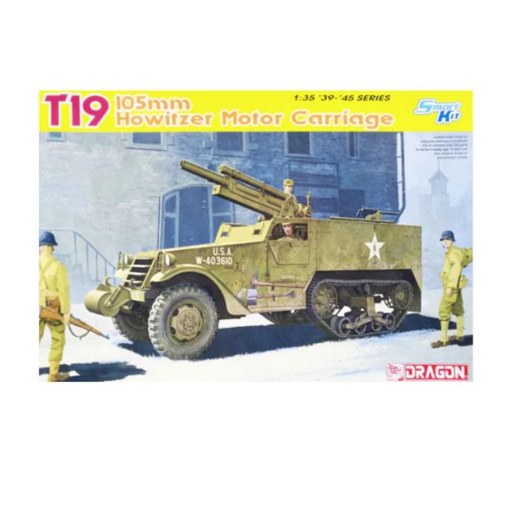 Dragon 6496 1/35 American T19 105 mm Howitzer Motor Carriage | Miravia