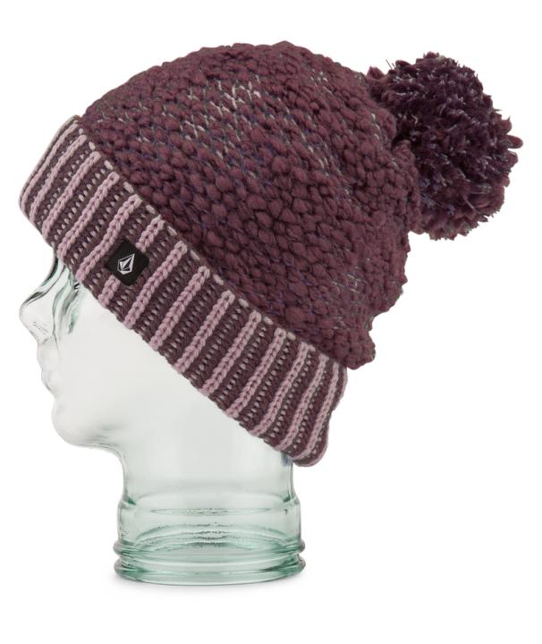 Gorro de Lana Volcom Chalet Merlot - Cálido y Suave | Miravia