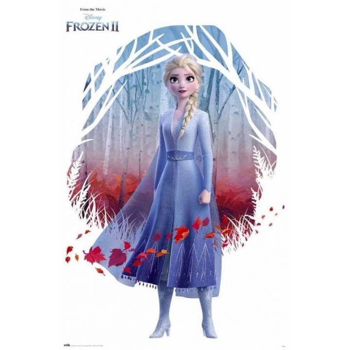 Poster Disney Frozen II - Elsa (POSTER 61 x 91,5) | Miravia