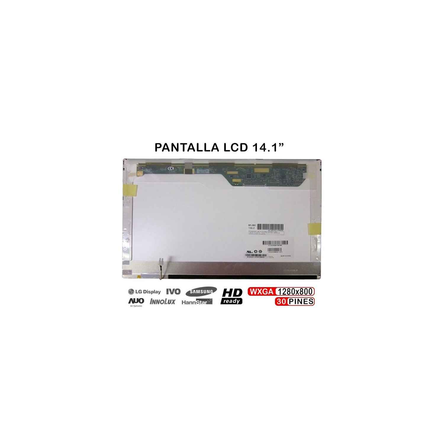 PANTALLA LCD DE 14.1" PARA PORTÁTIL LTN141W3 30 PINES | Miravia