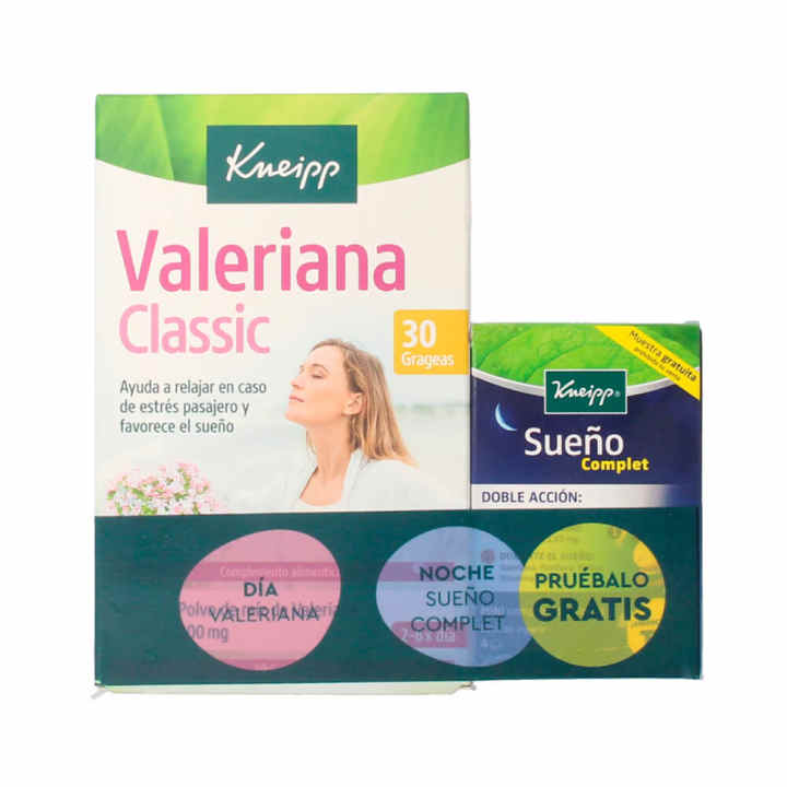 Kneipp Valeriana Classic 30 Grageas + Regalo Kneipp Sueño | Miravia