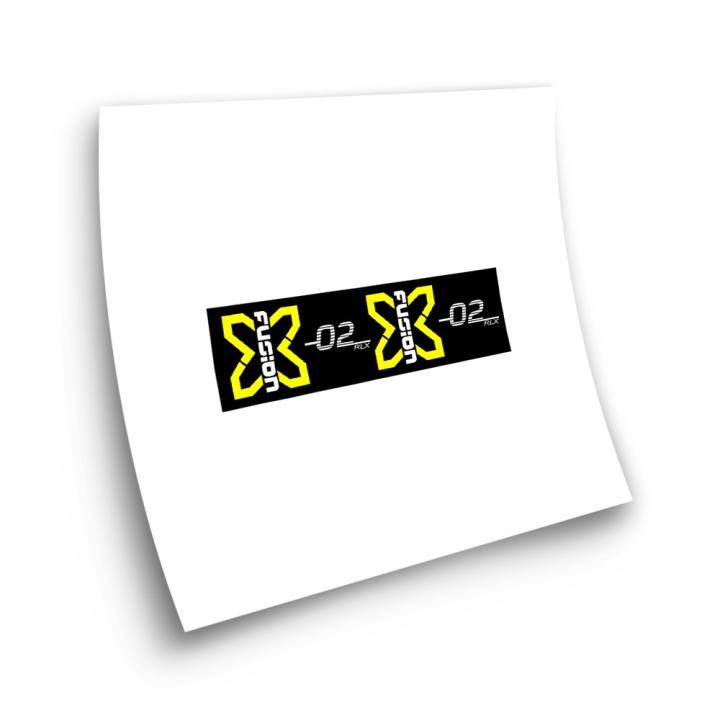 Pegatinas compatibles con amortiguador bici X-Fusion 02 RLX | Miravia