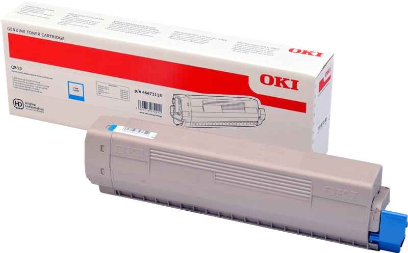 Oki c813 cyan | toner original - | Miravia