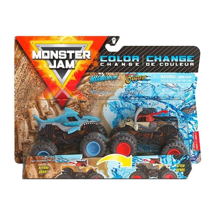 Pack 2 Vehículos Monster Jam Colour Change | Miravia