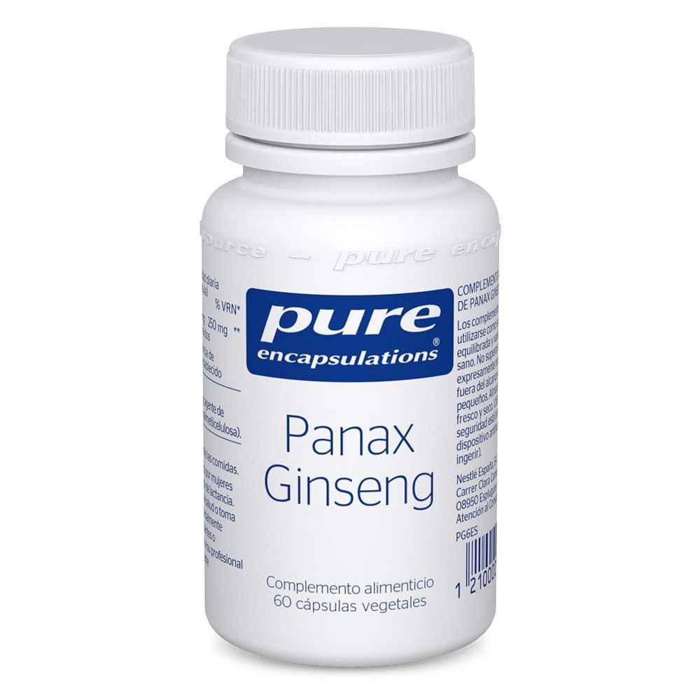 Pure Encapsulations Panax Ginseng 60 cápsulas Pure Encapsulations | Miravia