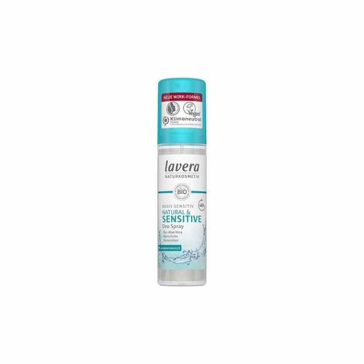 lavera Deo Spray Basis Sensitiv Natural Sensitive 48h Vegan 75ml | Miravia