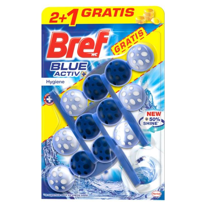 Wc colgador bref activo agua azul higiene 2+1 8410436307048 95311 ...