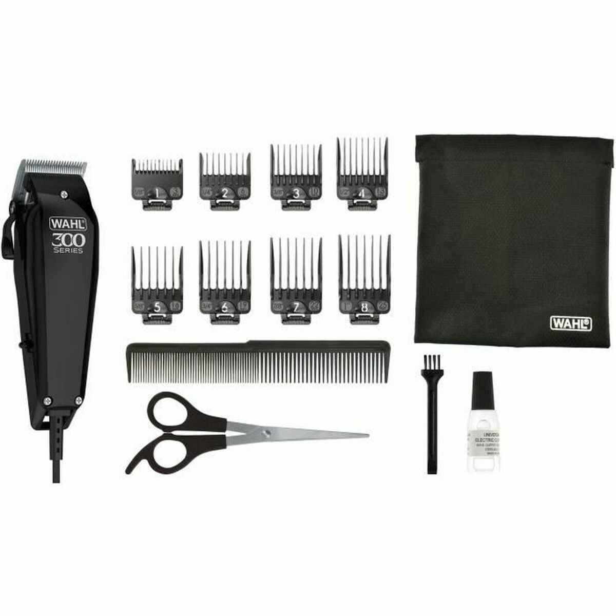 Cortapelos-Afeitadora Wahl Home Pro 300 Negro Accesorios | Miravia
