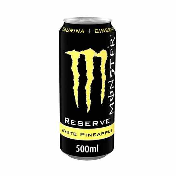 MONSTER WHITE PINEAPPLE sabor piña blanca latas 500ml- Pack 12 unidades ...