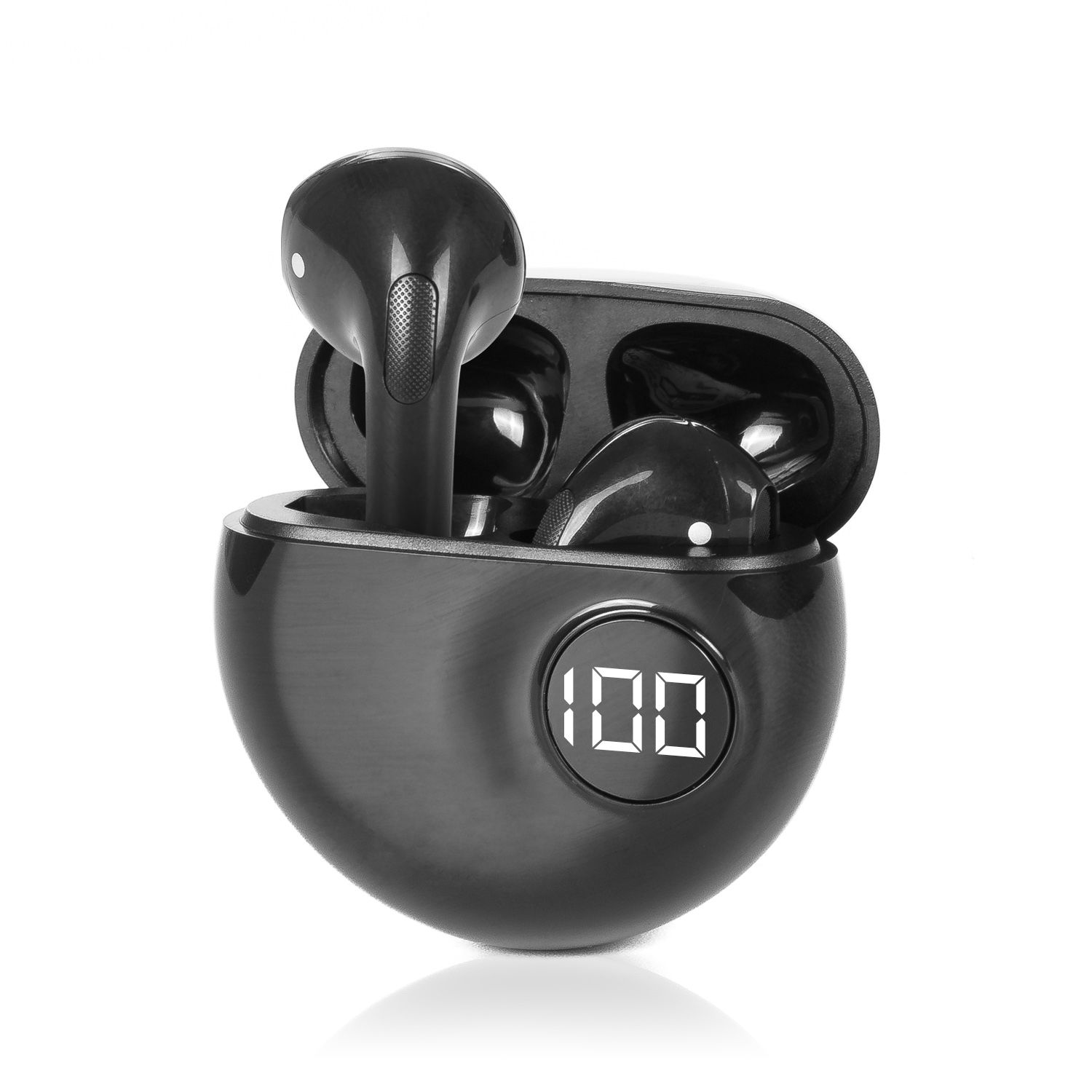 DAM. Auriculares TWS Apro 6 Bluetooth 5.1. Base de carga 200mAh con pantalla. Negro | Miravia
