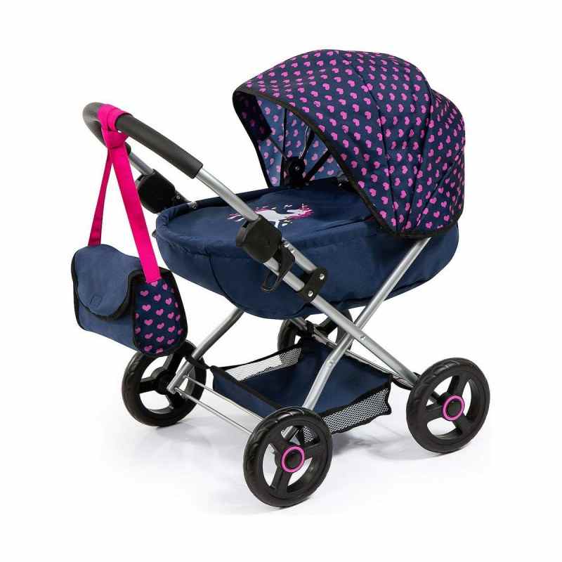 Reig-Carrito para Muñecas Reig Cosy Azul marino 58 cm | Miravia