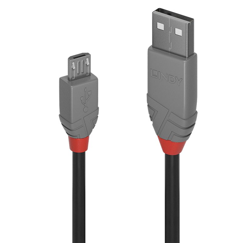LINDY CABLE USB 2.0 TIPO A A MICRO-B, LINEA ANTHRA Raíz Conectividad y ...