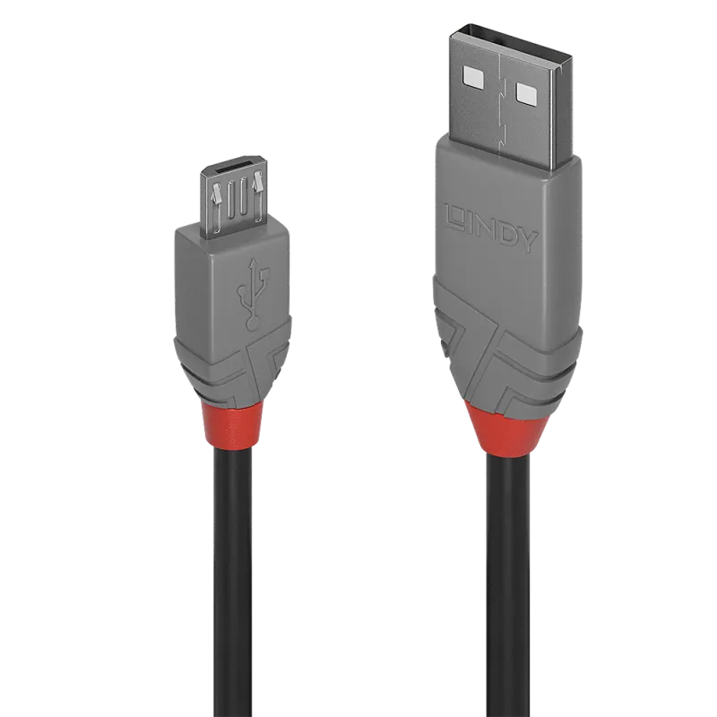 LINDY CABLE USB 2.0 TIPO A A MICRO-B, LINEA ANTHRA Raíz Conectividad y ...