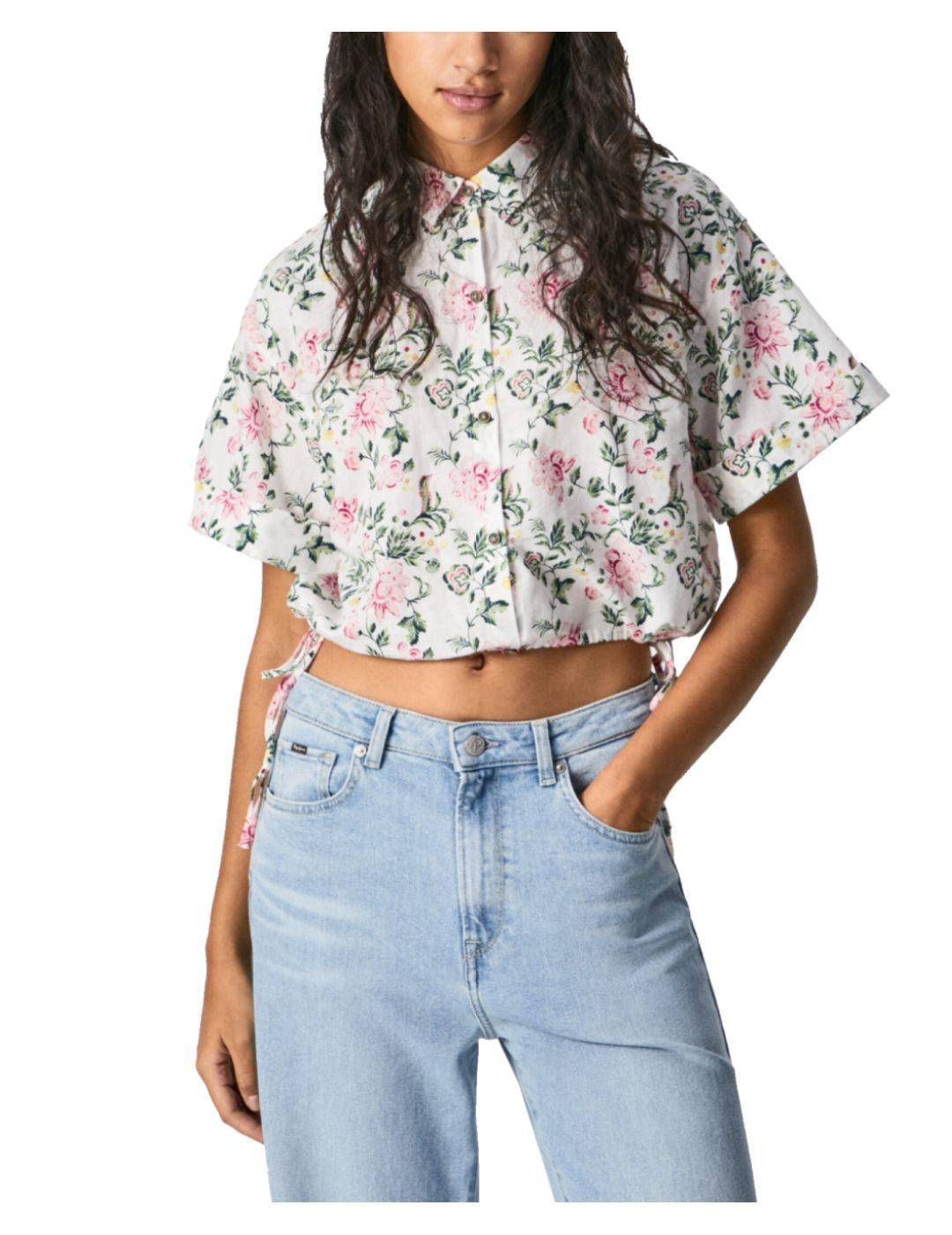Camisa Flores Lavinia Pepe Jeans | Miravia