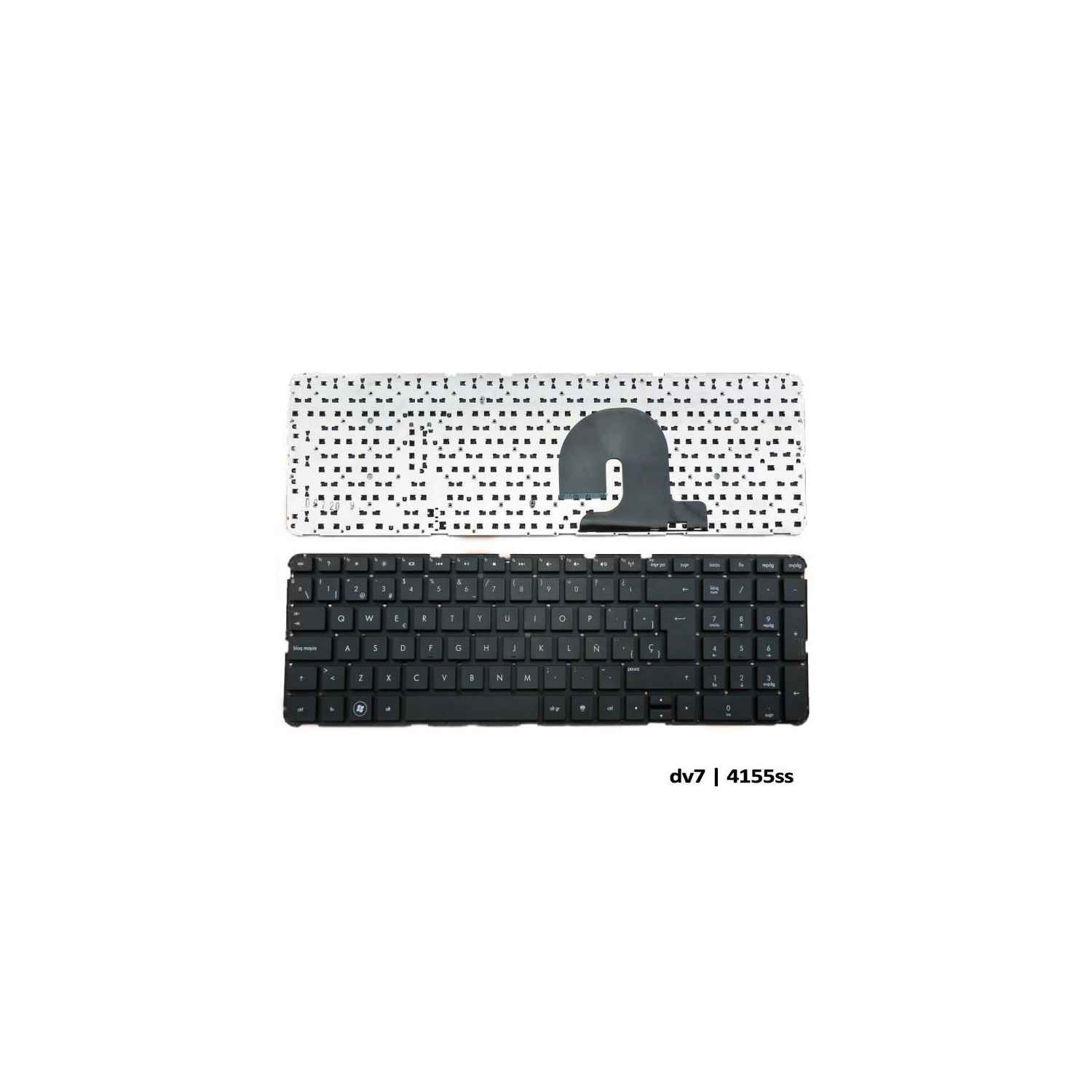 Teclado Para PortÁtil Hp Pavilion Dv7 4155ss Miravia