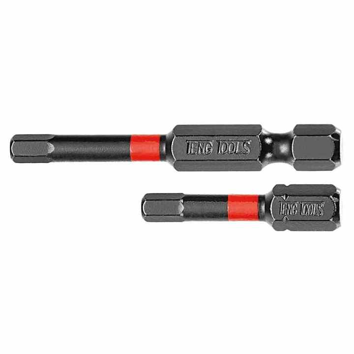 TENG TOOLS PUNTA DE IMPACTO HEXAGONAL ¼” Ø 6MM - 50 MM. Punta de ...
