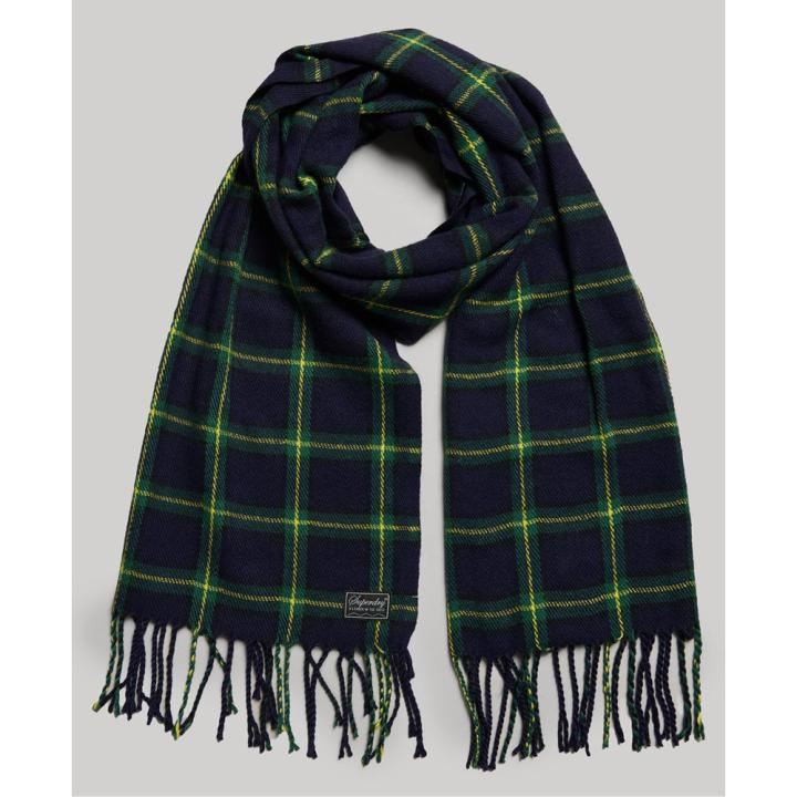 Superdry Bufanda Vintage Check Verde Mujer Adulto | Miravia