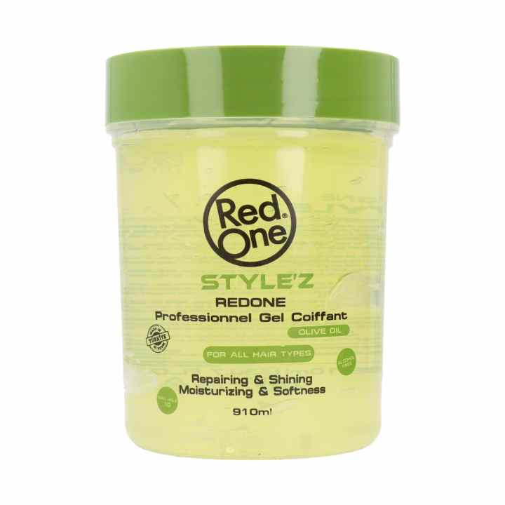 Red one style'z professional hair olive oil 910 ml, gel fijador extra ...