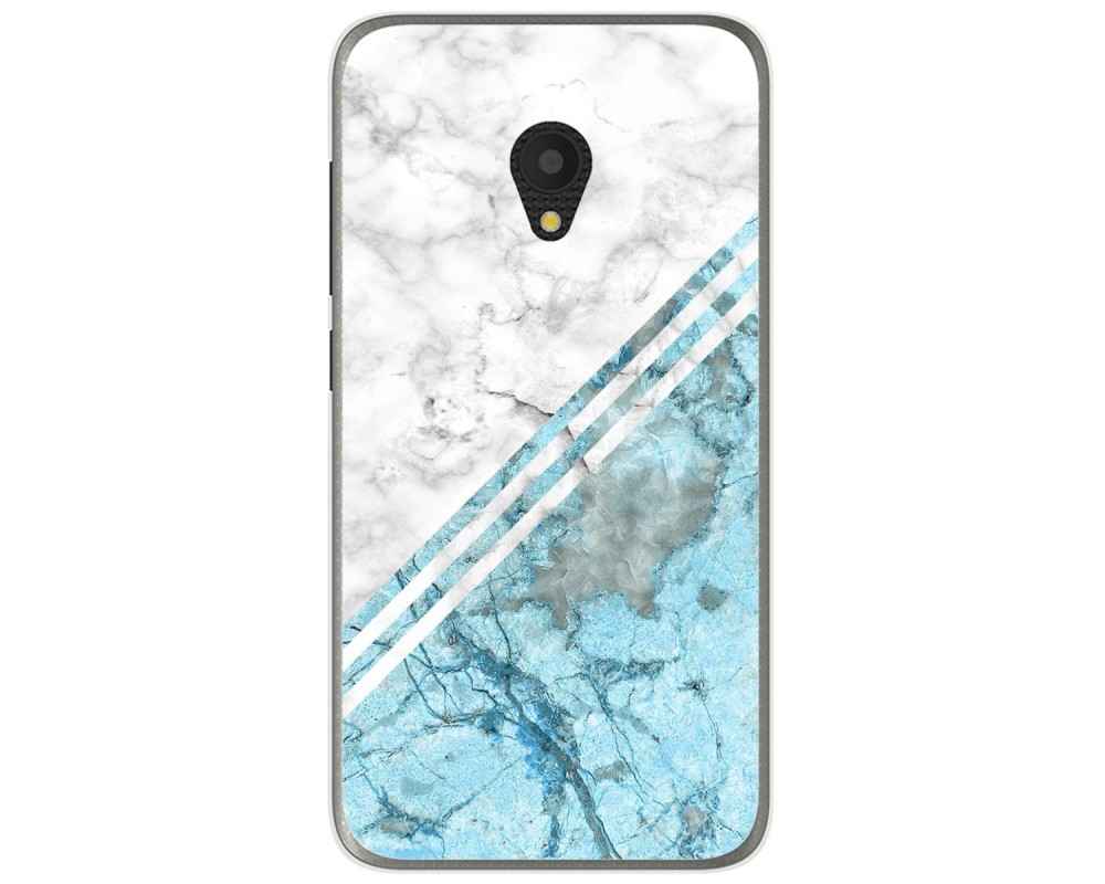 Funda Gel Tpu para Alcatel U5 (4G) / Orange Rise 52 diseño Mármol 02 ...