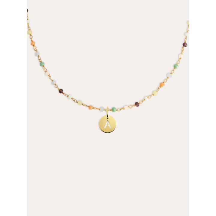Collar Singularu Personalizado Crystals Colors Letter - Gargantilla en ...