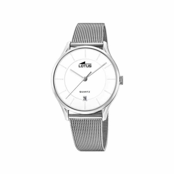 Reloj LOTUS MINIMALIST 18405/A acero hombre blanco | Miravia
