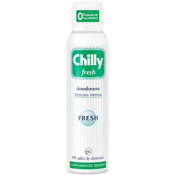 Desodorante Chilly Spray Fresh 150Ml - Protección Duradera | Aroma ...