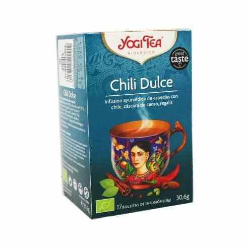 YOGITEA Raíz Inicio TES E INFUSIONES HERBOLARIO YOGI TEA - CHILI DULCE ...