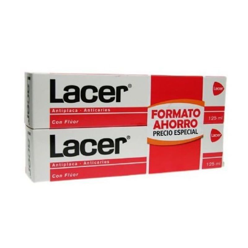 LACER PASTA DUPLO AHORRO 125+125 ML | Miravia