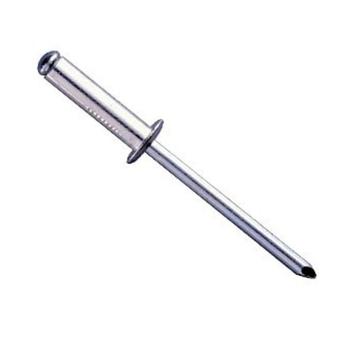 Remache acero cabeza alomada 4,8mm largo 6mm ø rosca chapa 4.8mm (caja ...