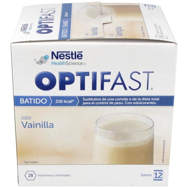 Optifast Milkshake Batido Vainilla 12 Ud | Miravia