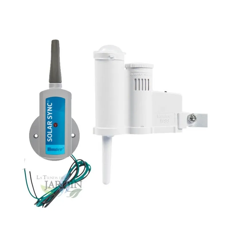 Sensor Solar Sync Hunter inalámbrico, ajuste automático por día | Miravia