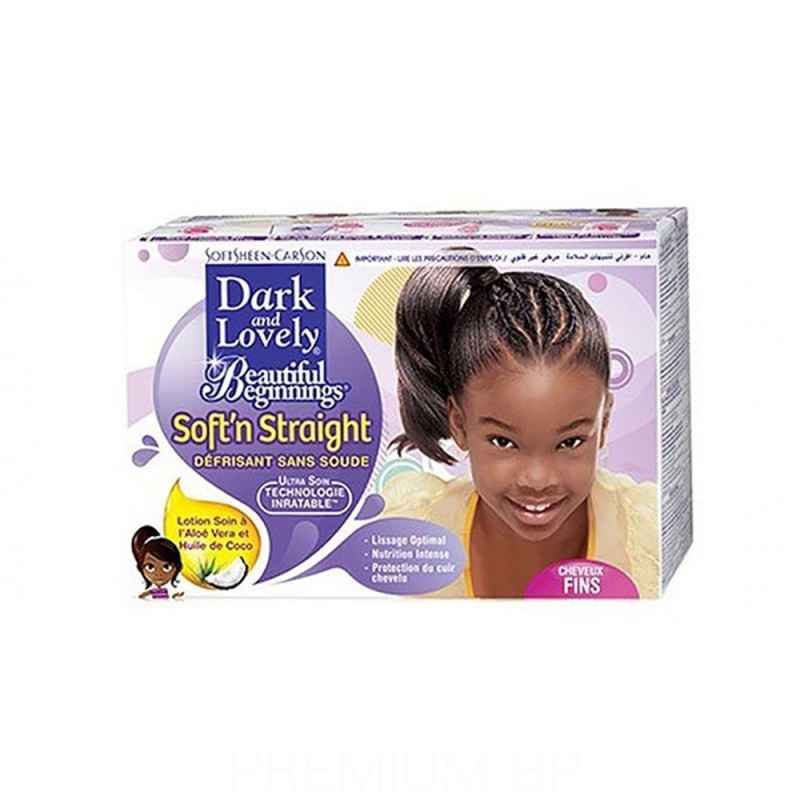 Soft & Sheen Carson-Dark & Lovely Beautiful Begginings Relaxer Kit Fine ...