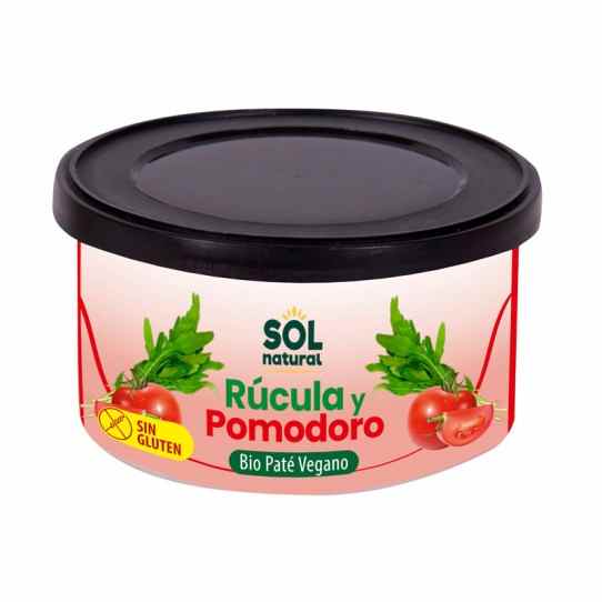 Pate rucula y pomodoro bio 125g Sol Natural | Miravia